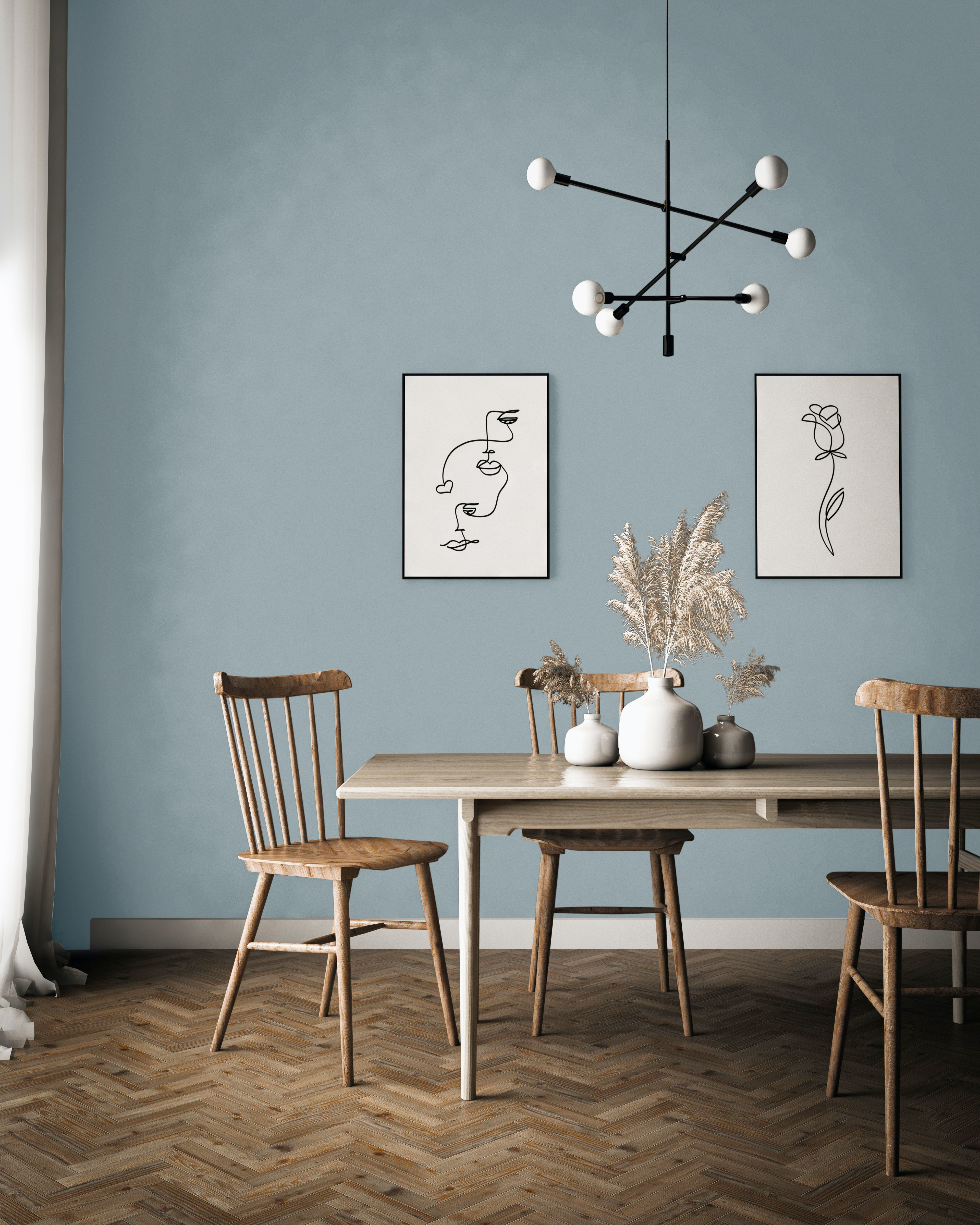 Jotun - Dusky Blue (5200) - Lady Pure Color - Färgprov - A4 | Colorama