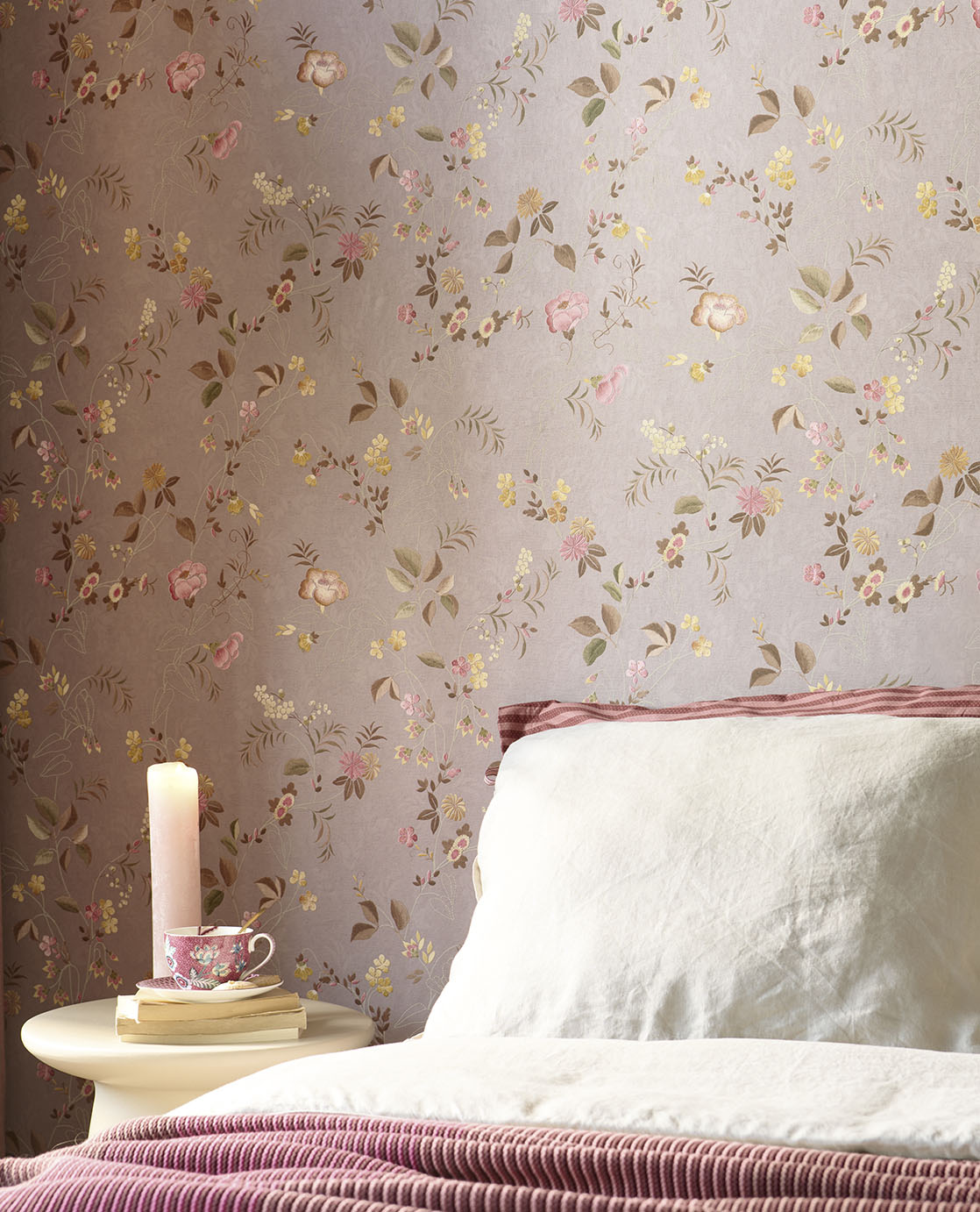 Tokyo Blossom lila/rosa tapet | Colorama