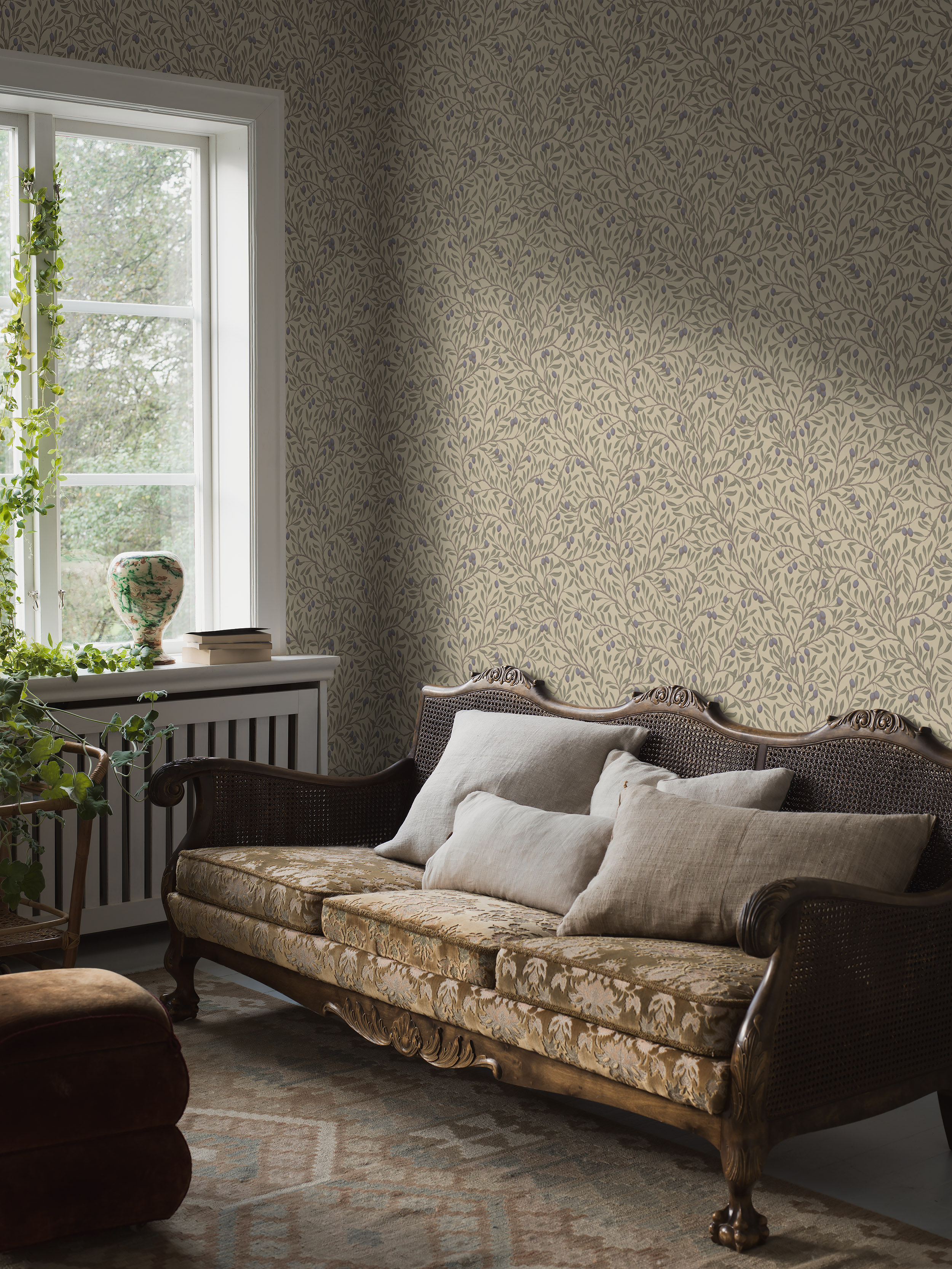 Olivträd gul, tapet | Colorama