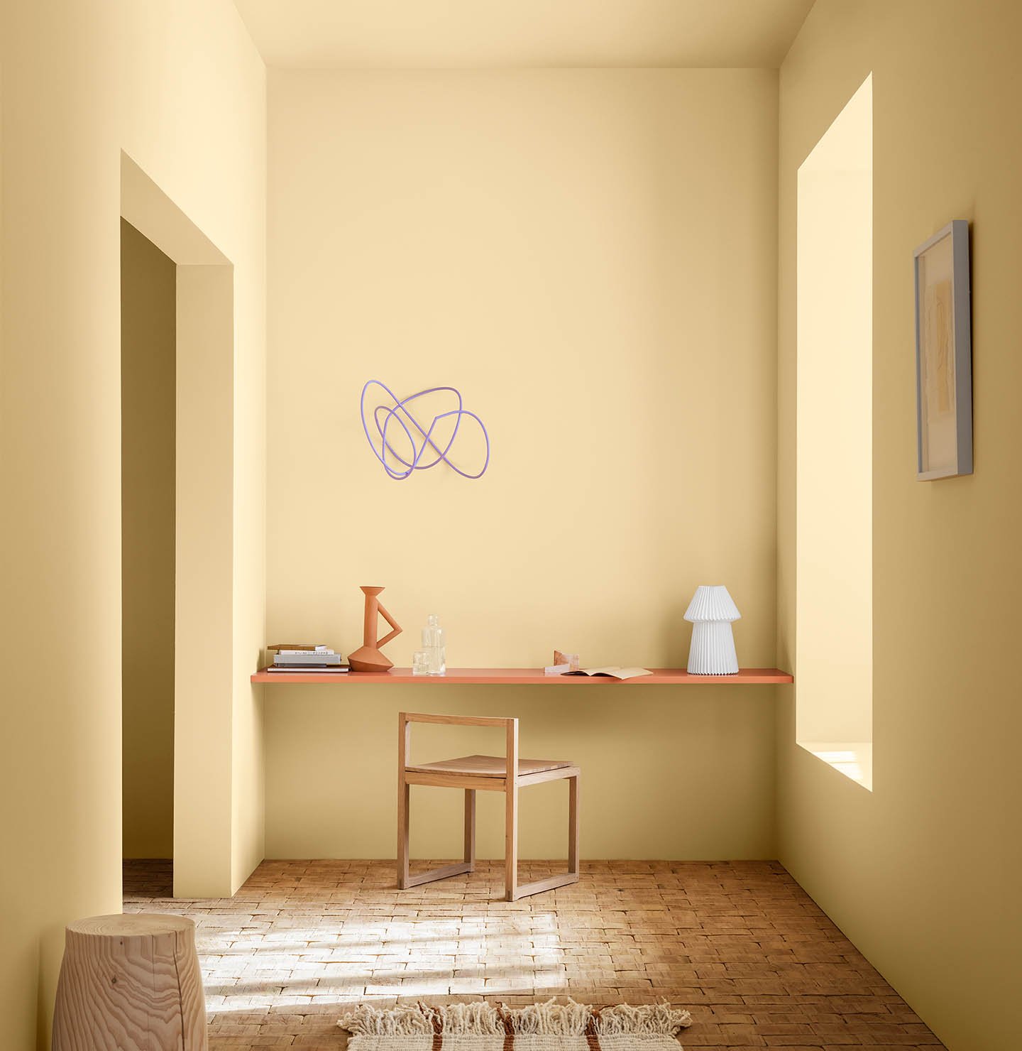 Jotun - Cheerful Peach (1520) - Lady Pure Color - Färgprov - A4 | Colorama